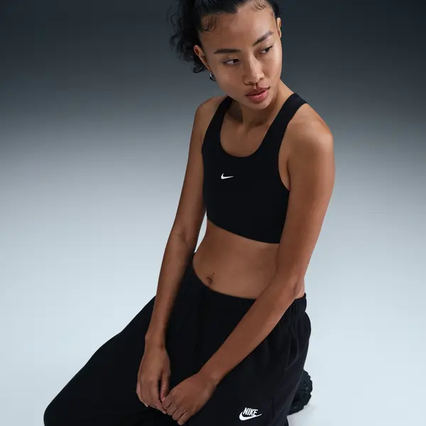 Nike Sportswear Club Fleece Mid-rise Oversized Sweatpants - Black