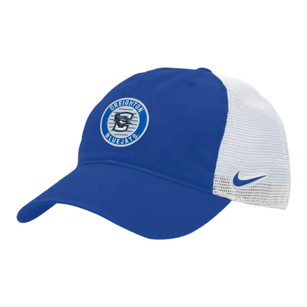 Nike Creighton Heritage86 College Trucker Hat - Blue