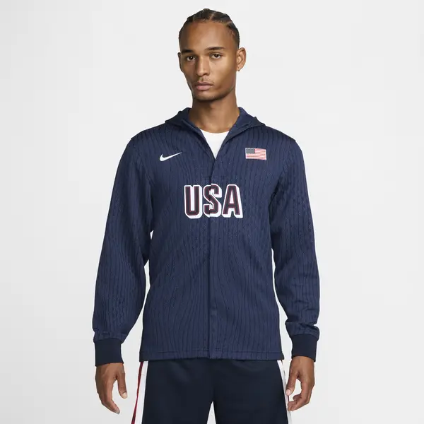 Nike Usa Dri-fit Adv Basketball Game Jacket
