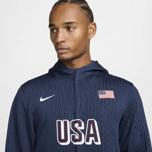 Nike Usa Dri-fit Adv Basketball Game Jacket