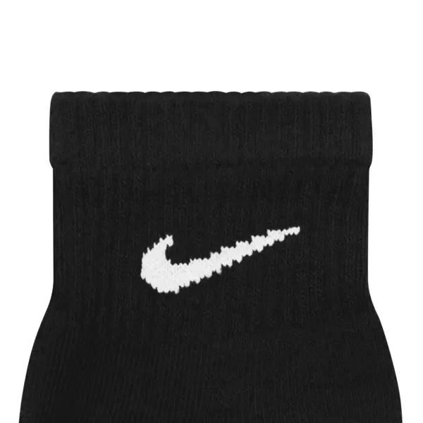 Nike Everyday Plus Cushioned Training Ankle Socks - Black