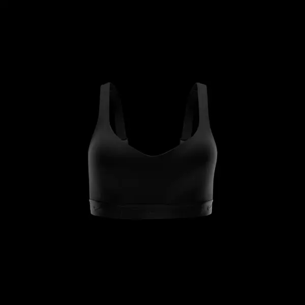 Nike Indy High Support Padded Adjustable Sports Bra - Black
