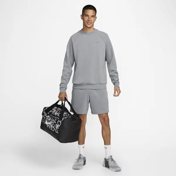 Nike Primary Fleece Dri-fit Uv Performance Crew - Grey