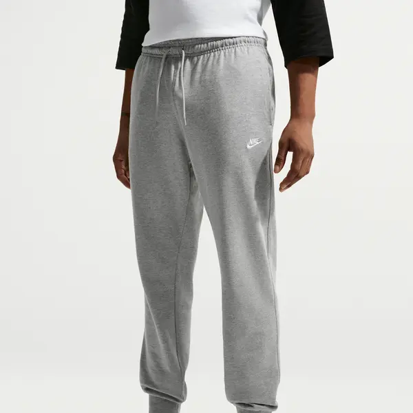 Nike Club Knit Jogger Pants - Grey