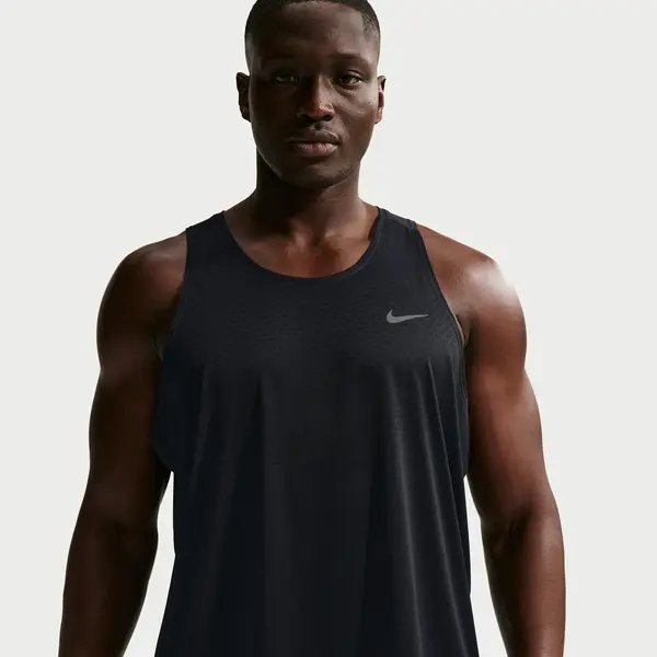 Nike Stride Dri-fit Adv Running Tank Top - Black