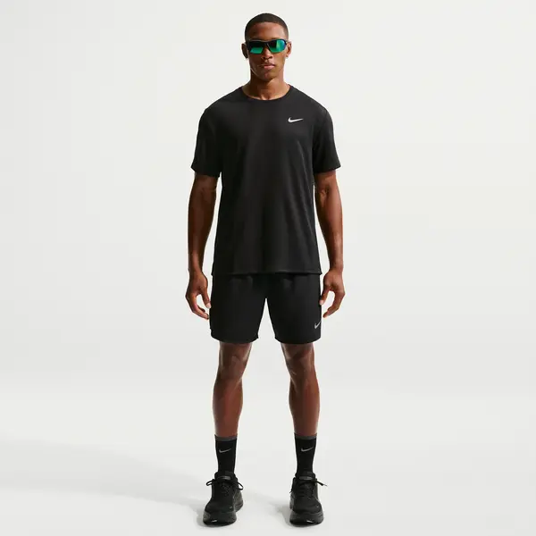 Nike Challenger Dri-fit 7" Brief-lined Running Shorts - Black