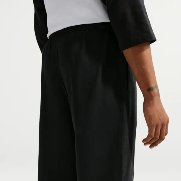 Nike Sportswear Club Knit Open-hem Pants - Black