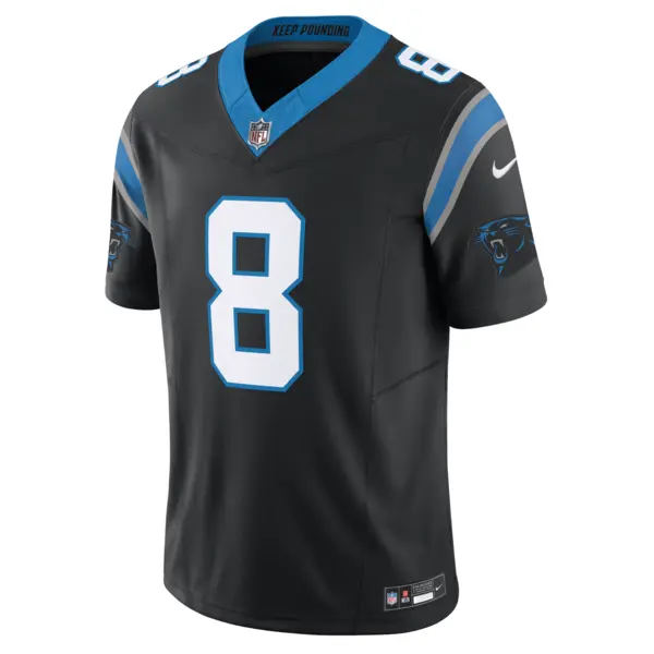 Nike Jaycee Horn Carolina Panthers Dri-fit Nfl Limited Football Jersey - Black