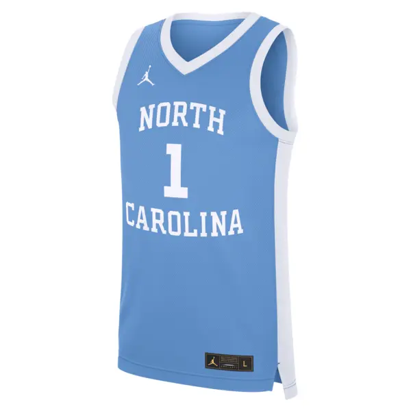 JORDAN North Carolina Tar Heels Replica Basketball Jersey - Blue