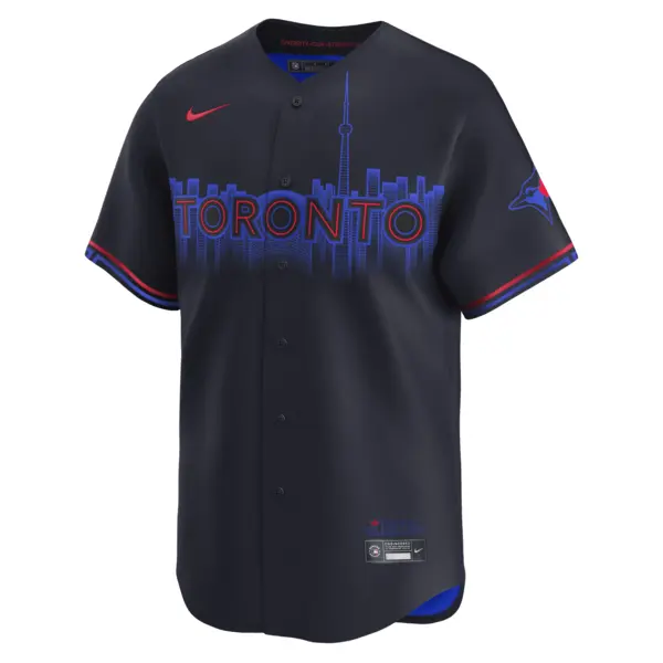 Nike Toronto Jays City Connect Dri-fit Adv Mlb Limited Jersey - Blue