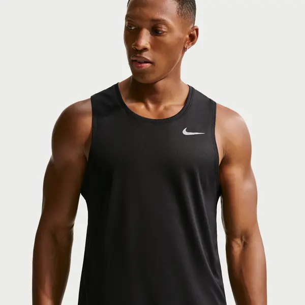 Nike Miler Dri-fit Running Tank Top - Black