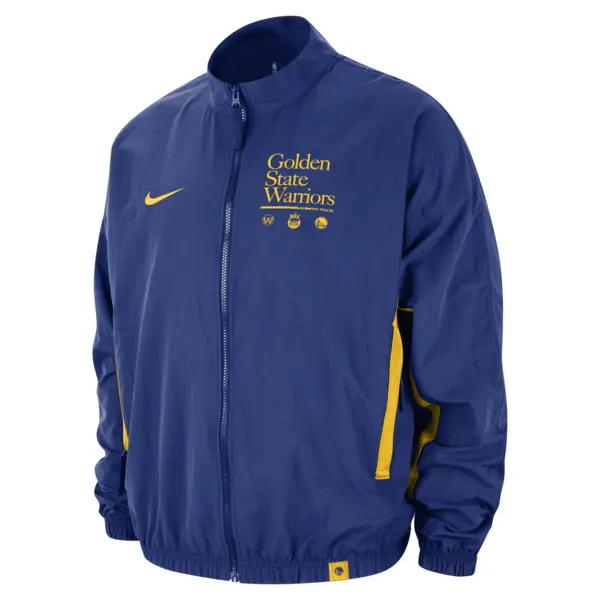 Nike Golden State Warriors Dna Courtside Nba Woven Graphic Jacket
