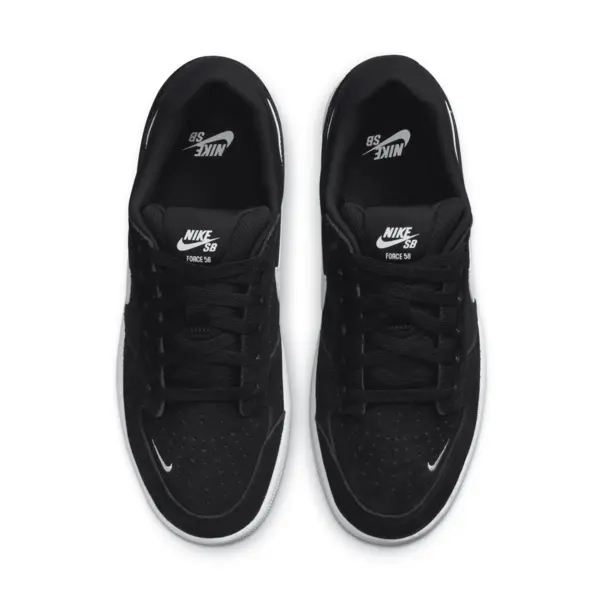 Nike Sb Force 58 Skate Shoes - Black