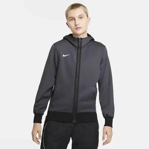 Nike Dri-fit Showtime Full-zip Basketball Hoodie - Black