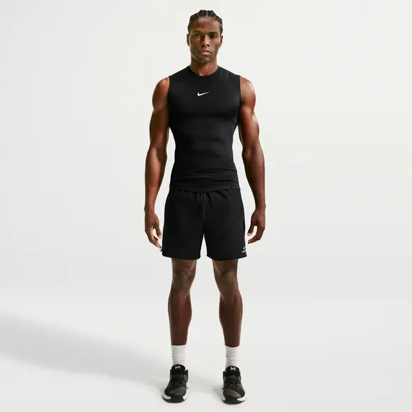Nike Pro Dri-fit Tight Sleeveless Fitness Top - Black