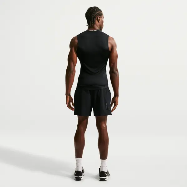 Nike Pro Dri-fit Tight Sleeveless Fitness Top - Black