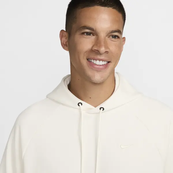 Nike Primary Fleece Dri-fit Uv Pullover Performance Hoodie - Brown