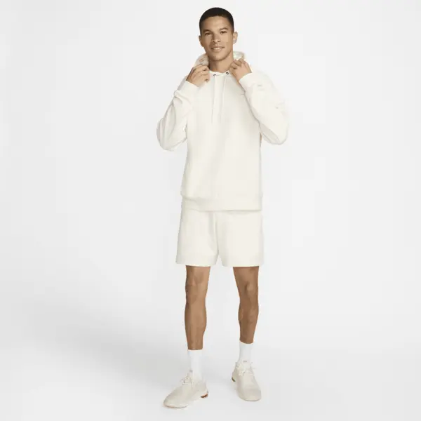Nike Primary Fleece Dri-fit Uv Pullover Performance Hoodie - Brown
