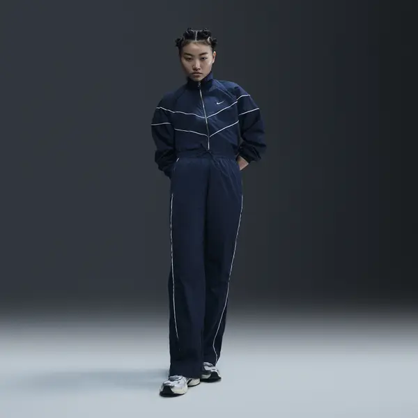 Nike Windrunner High-waisted Woven Open-hem Pants
