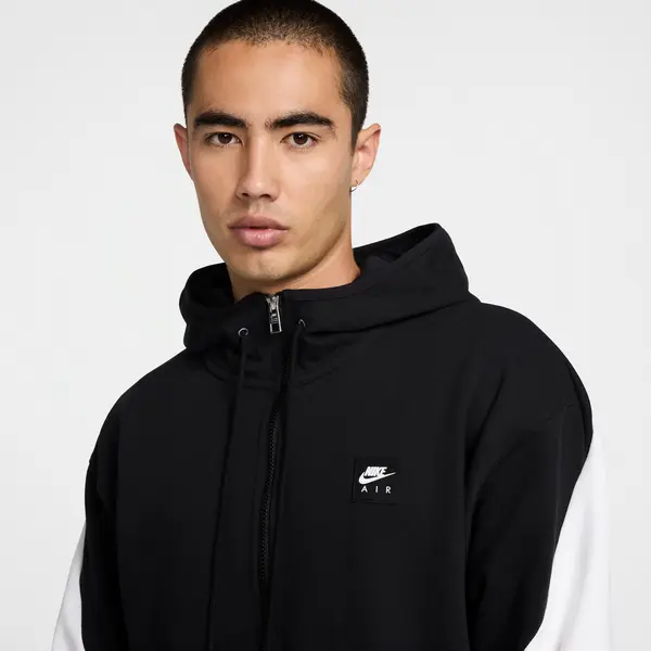 Nike Air Full-Zip Fleece Hoodie In Black - 29% Off | Editorialist