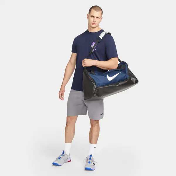 Nike Brasilia 9.5 Training Duffel Bag - Blue