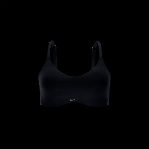 Nike Alate Minimalist Light-support Padded Convertible Sports Bra - Black