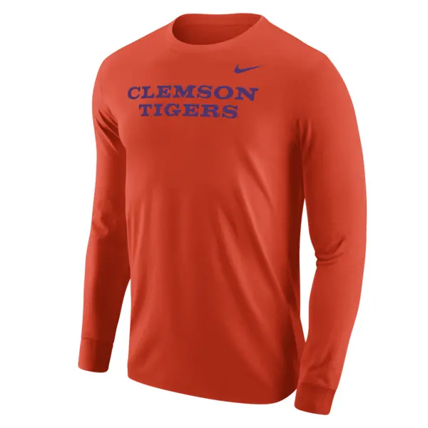 Nike Clemson College Long-sleeve T-shirt