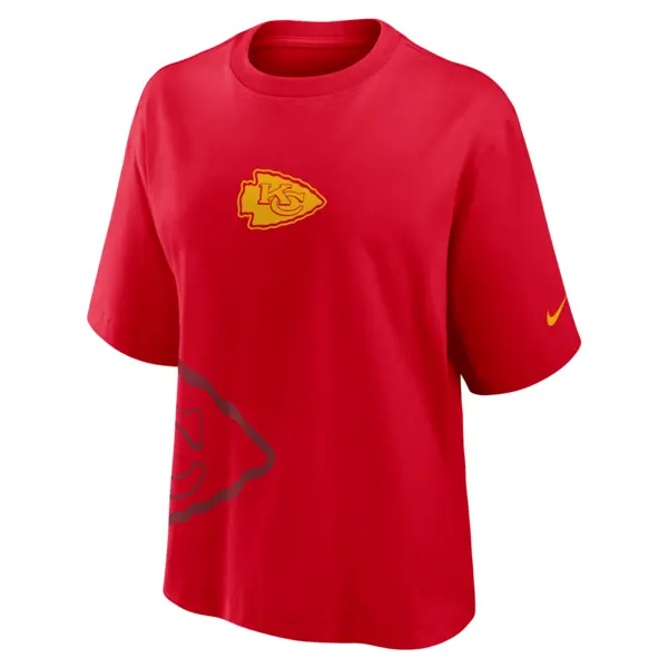 Nike Kansas City Chiefs Boxy Nfl T-shirt - Red