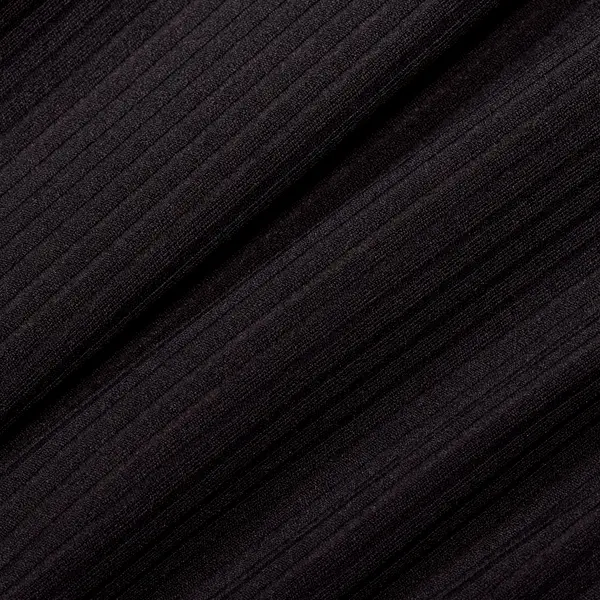Nike Zenvy Rib Dri-fit Short-sleeve Top - Black