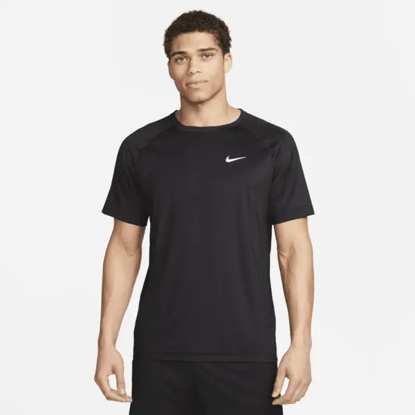 Nike Dri-fit Short-sleeve Fitness Top - Black