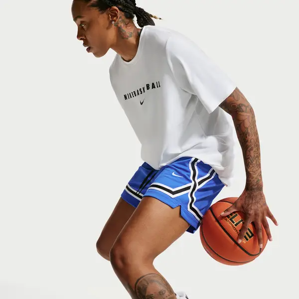 Nike Crossover Dri-fit 5" Basketball Shorts - Blue