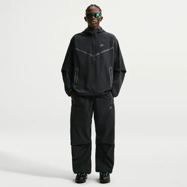 Nike Tech Woven Oversized Pants - Black