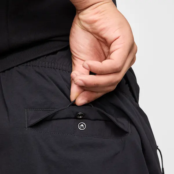 Nike Tech Woven Oversized Pants - Black