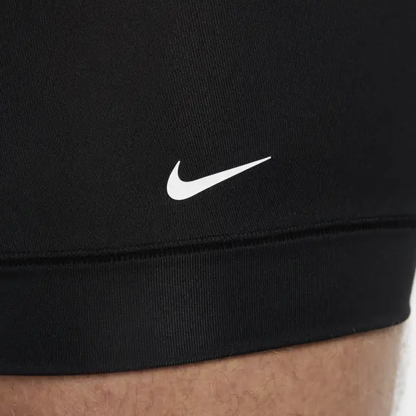 Nike Dri-fit Essential Micro Long Boxer Briefs - Black