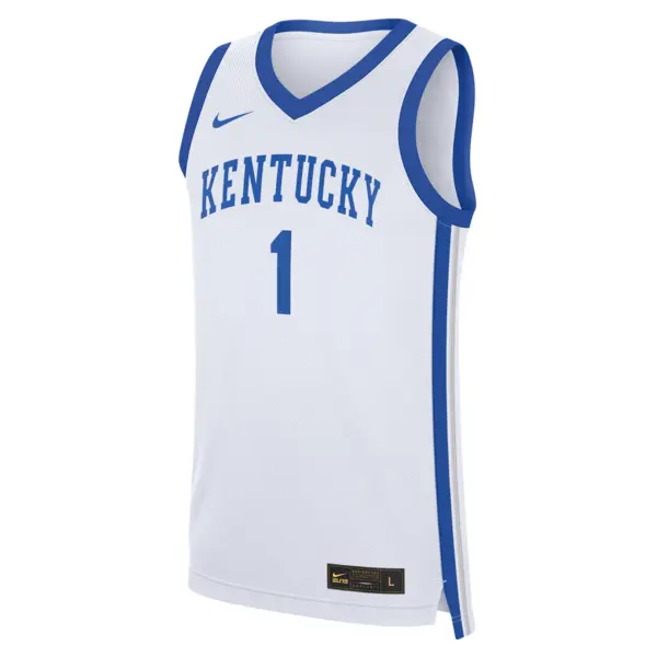 Nike Kentucky Wildcats Replica Basketball Jersey - White