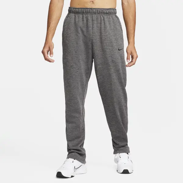 Nike Therma Therma-fit Open Hem Fitness Pants - Grey