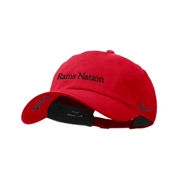 Nike Winston-salem College Adjustable Cap - Red