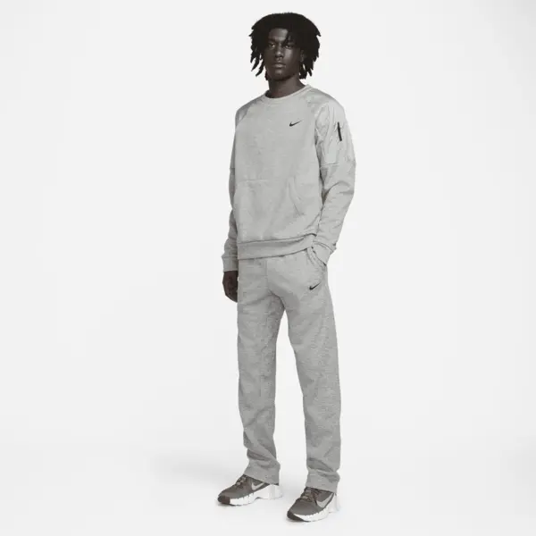 Nike Therma Therma-fit Open Hem Fitness Pants - Grey