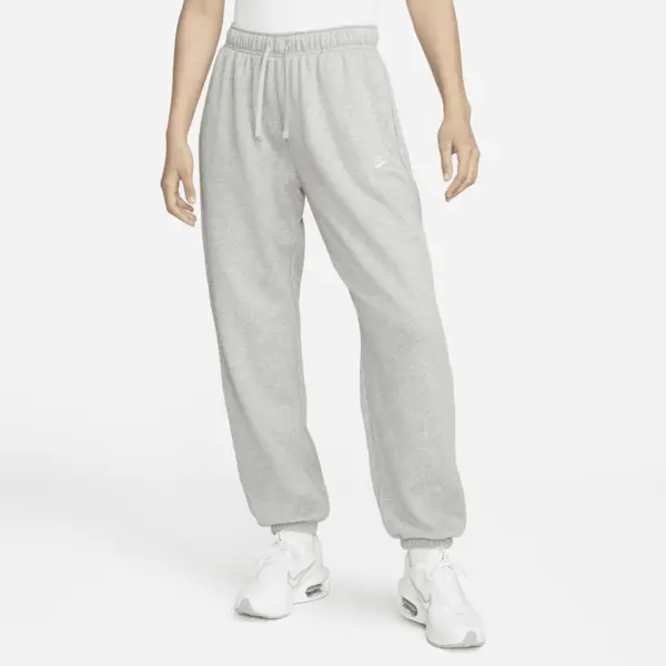 Nike Sportswear Club Fleece Mid-rise Oversized Sweatpants - Grey