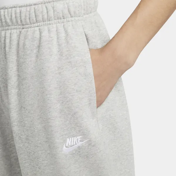 Nike Sportswear Club Fleece Mid-rise Oversized Sweatpants - Grey