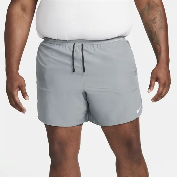 Nike Stride Dri-fit 7" 2-in-1 Running Shorts - Grey