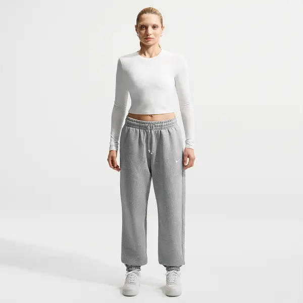Nike Sportswear Phoenix Fleece High-waisted Oversized Sweatpants - Grey