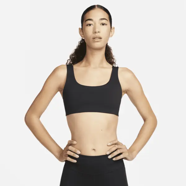 Nike Alate All U Light-support Lightly Lined U-neck Sports Bra - Black
