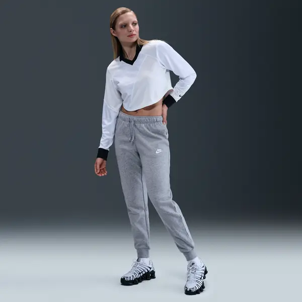 Nike Sportswear Club Fleece Mid-rise Jogger Pants - Grey