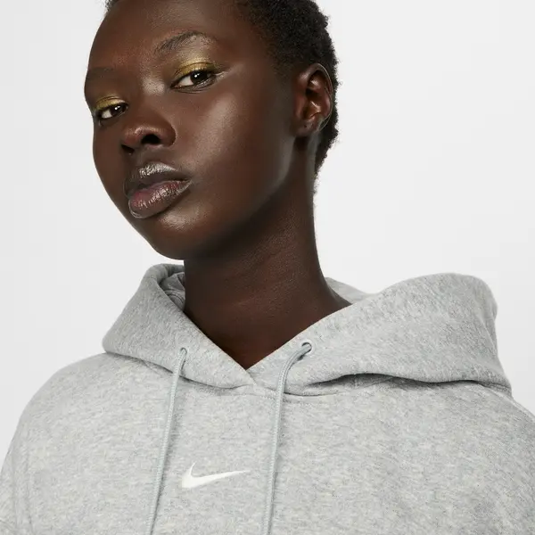 Nike Sportswear Phoenix Fleece Oversized Pullover Hoodie - Grey