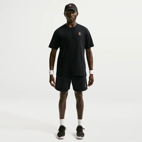 Nike Court Max90 Tennis T-shirt - Black
