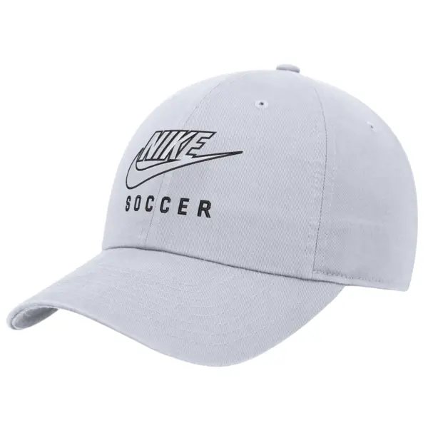 Nike Club Unstructured Soccer Cap - White