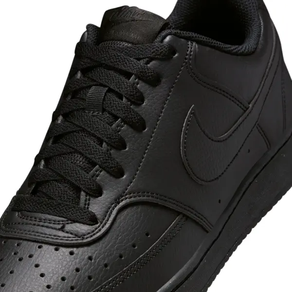 Nike Court Vision Low Next Nature Shoes - Black