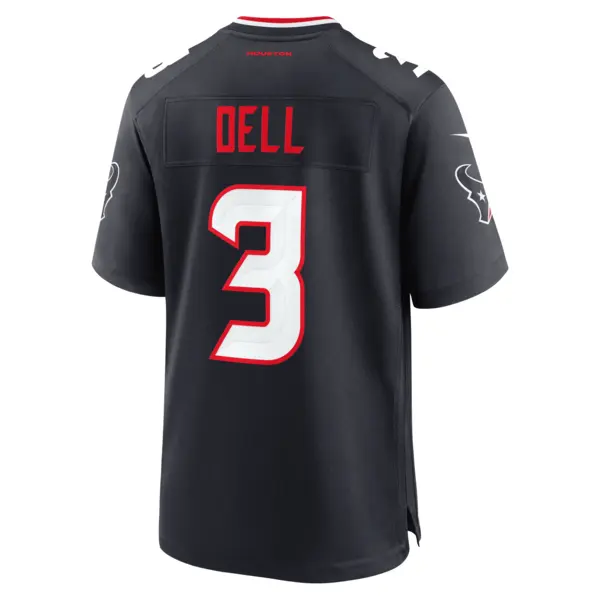 Nike Houston Texans Nfl Game Football Jersey - Blue