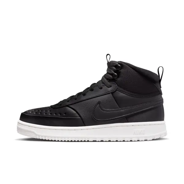 Nike Court Vision Mid Winterized High-top Sneakers - Black